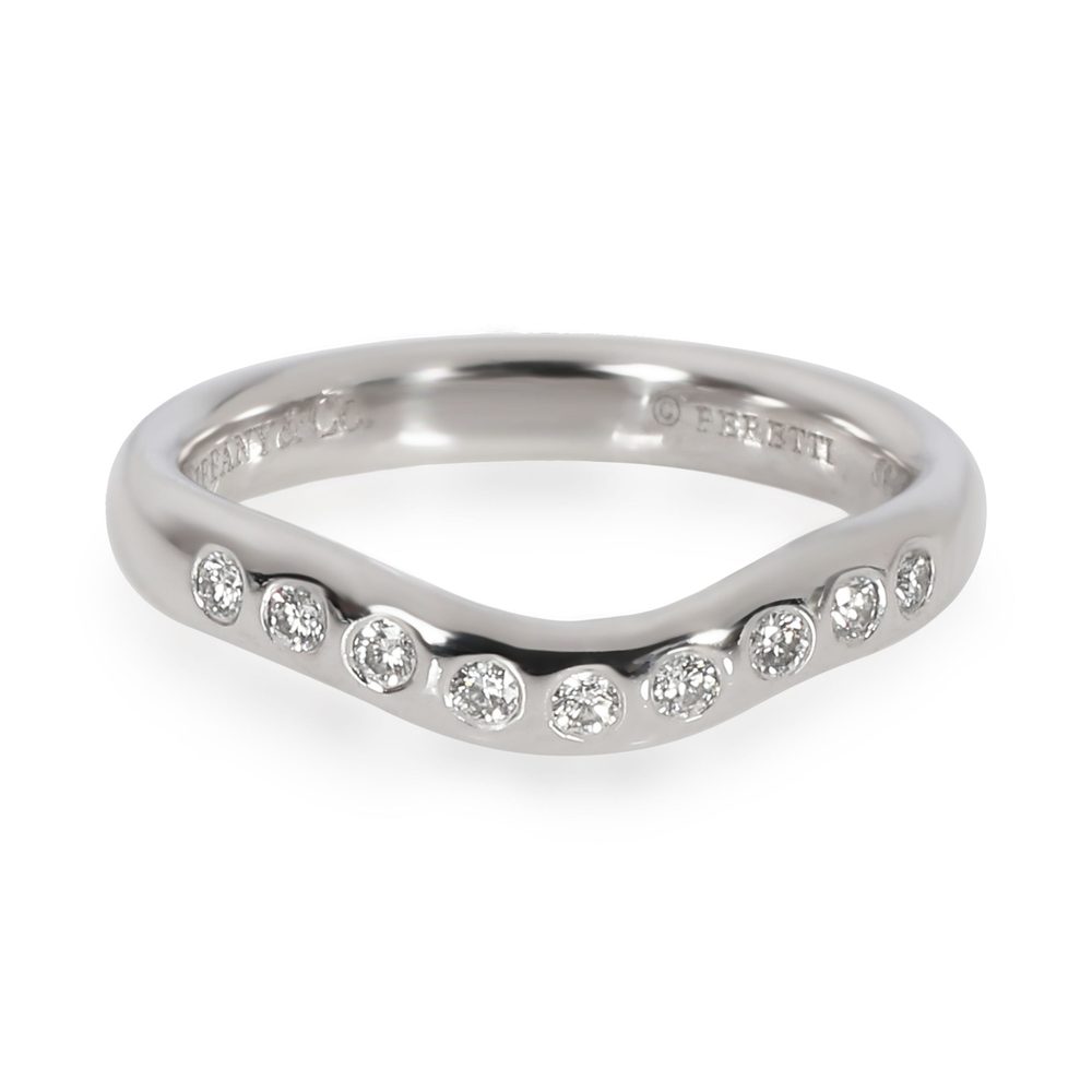 Tiffany & Co. Elsa Peretti Wave Diamond Wedding Band … - Gem